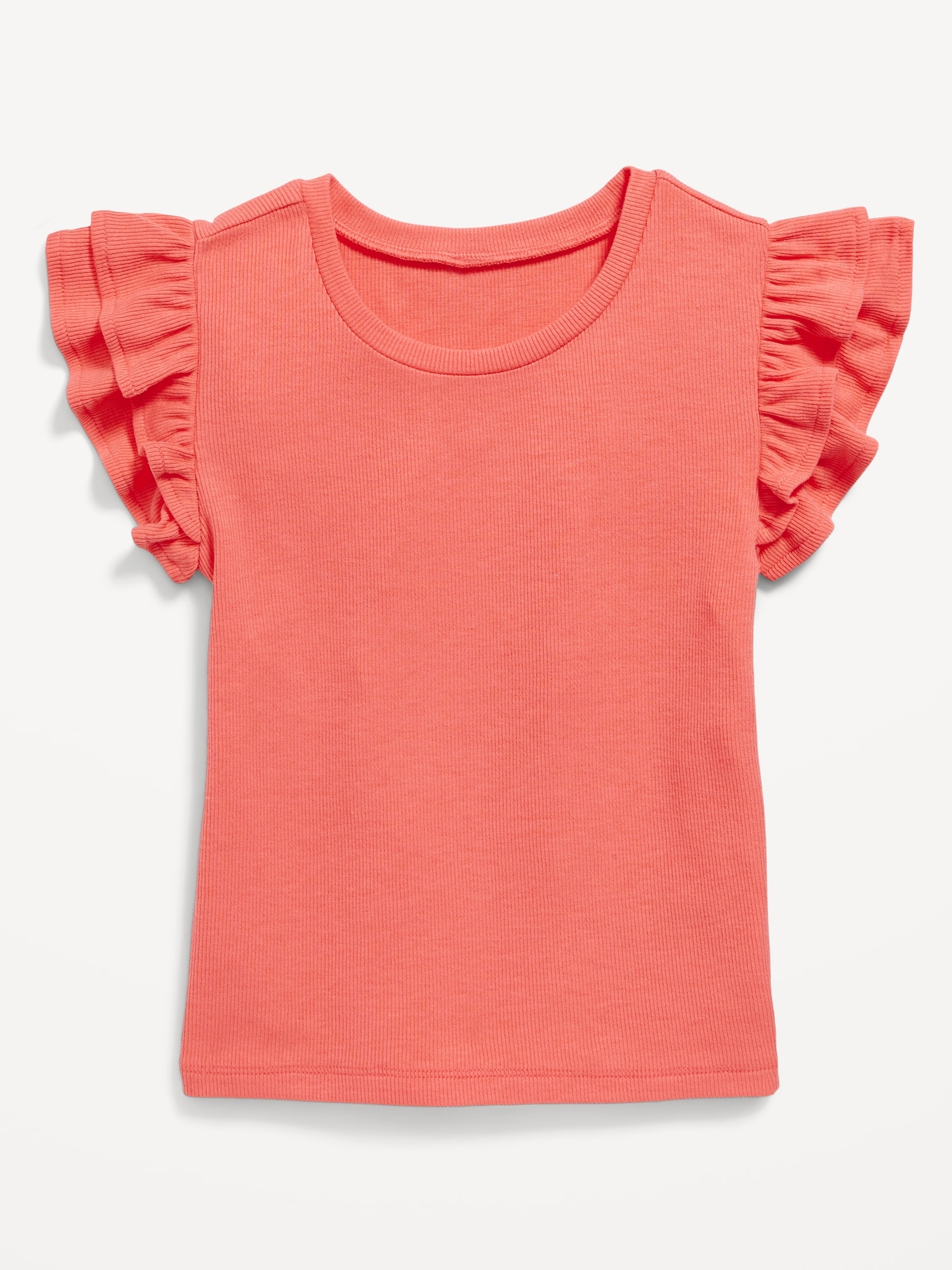 Double-Ruffle Short-Sleeve Top for Girls | Old Navy