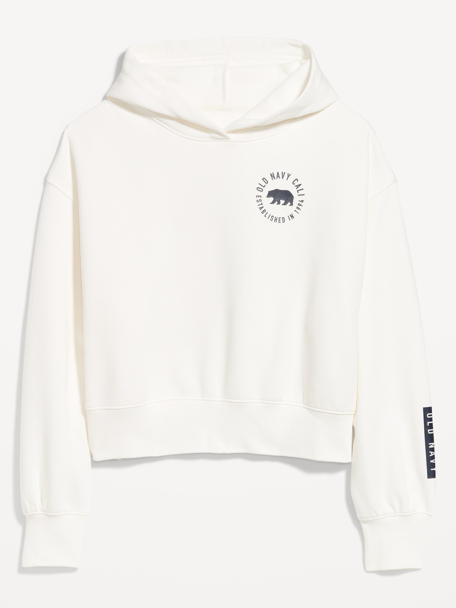 Oversized Logo Hoodie Old Navy
