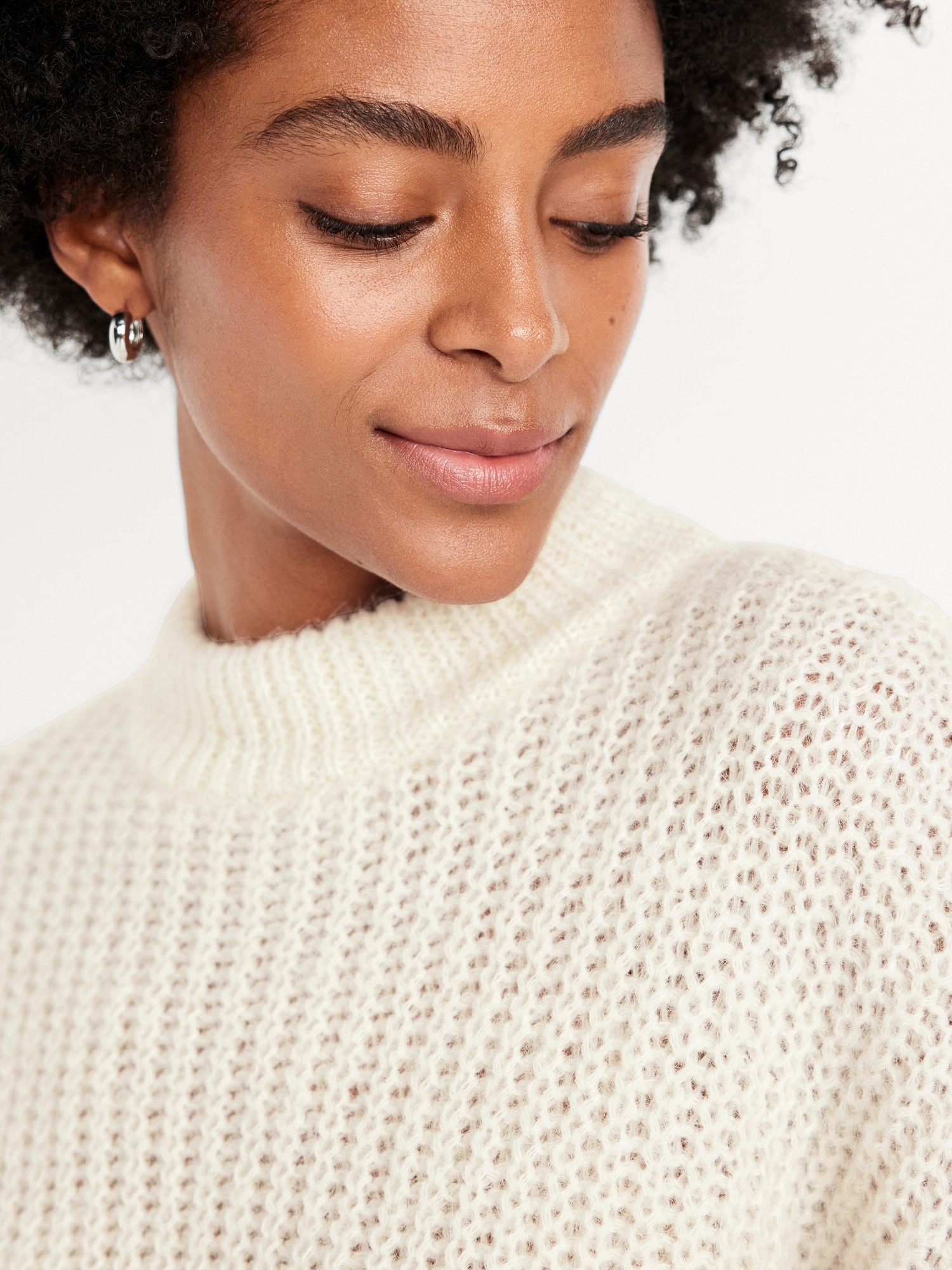 Loose Shaker Stitch Tunic Sweater Old Navy